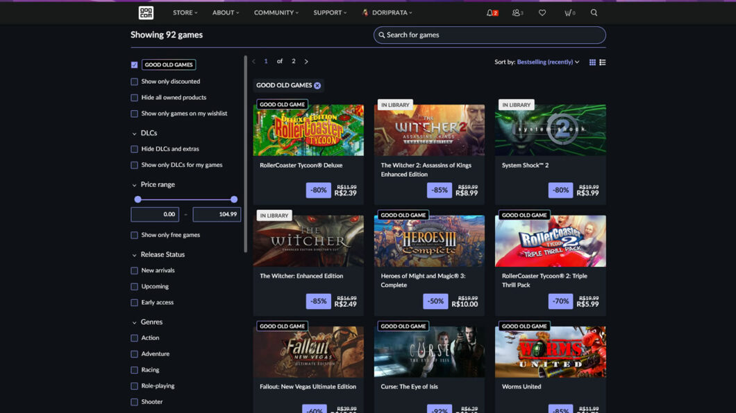 GOG Preservation Program: em nome da história! – Meio Bit